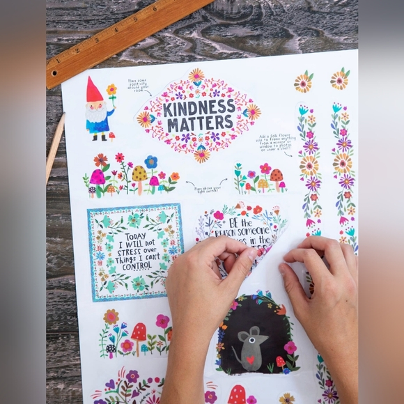 NATURAL LIFE | Wall Decor | Natural Life Cottagecore Wall Decals ...